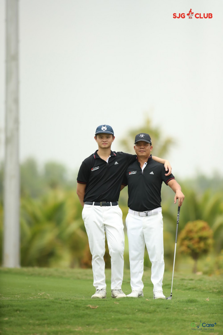 Cha con Ngô Khôi - Ngô Vĩnh Tường vô địch SJG Family Golf Championship 2025